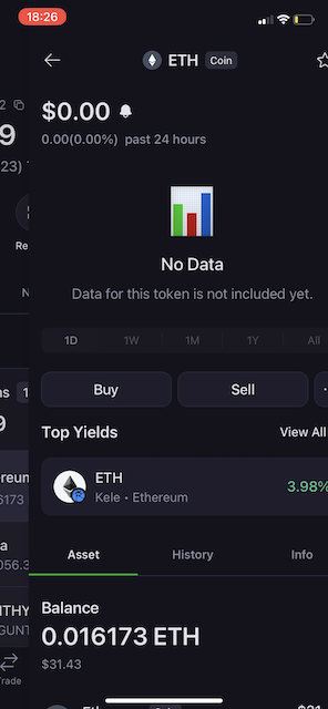 [BUG]: Displays inaccurate and unfriendly status when loading the token price chart · Issue ...