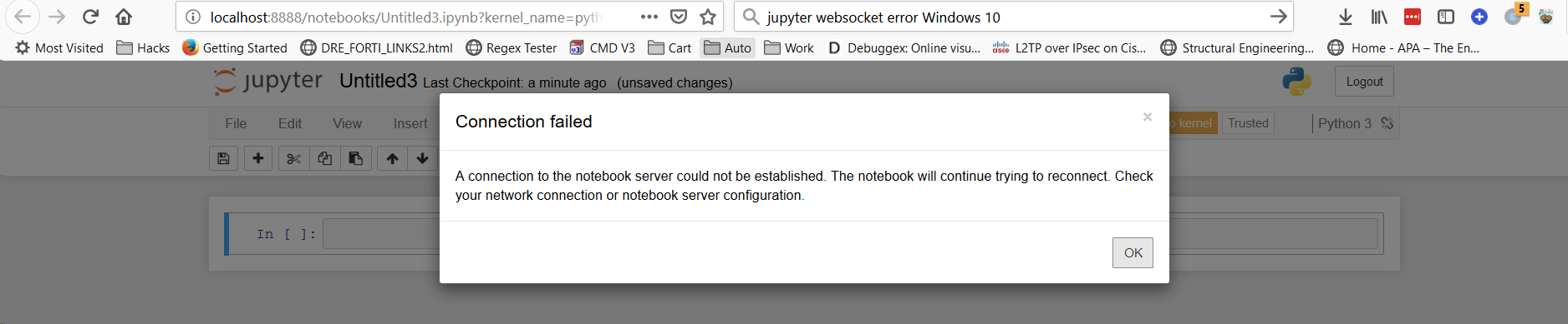 windows 10 websocket handshake localhost server · Issue #4451 · jupyter/notebook · GitHub