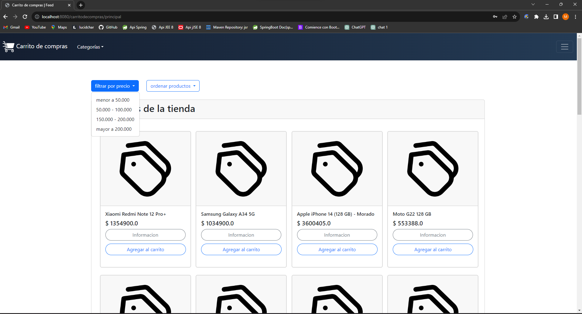 GitHub - MateoRodriguez0/carrito-de-compras: app carro de compras hecho con spring boot 3