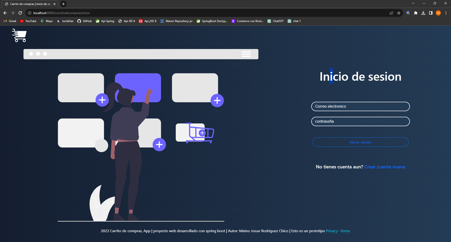 GitHub - MateoRodriguez0/carrito-de-compras: app carro de compras hecho ...