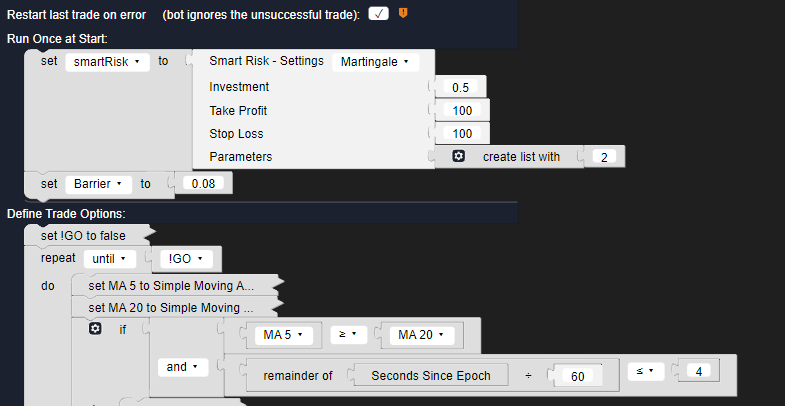 Sma crossover simultaneous with new candle · Issue #3682 · binary-com/binary-bot · GitHub