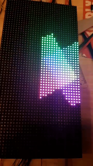 Issue With 64 X 32 Rgb Led Panel Bottom Half Not Lighting Up · Issue 490 · Hzellerrpi Rgb 