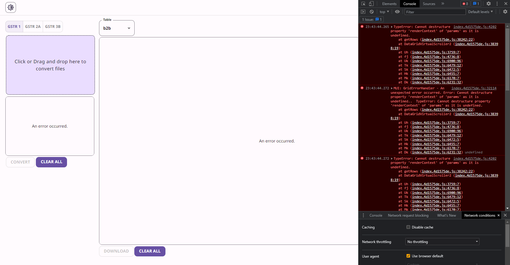[DataGrid] - Cannot destructure property 'renderContext' of 'params' as it is undefined. · Issue ...