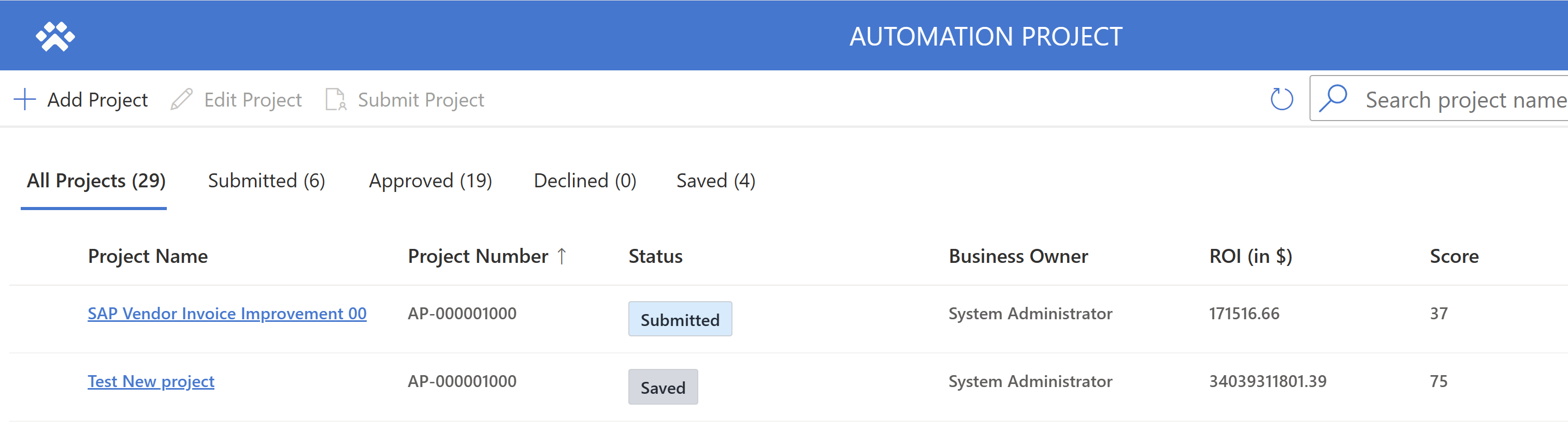 Automation Bug Automation Project Number Is Getting Duplicate On Top Of Sample Data · Issue 