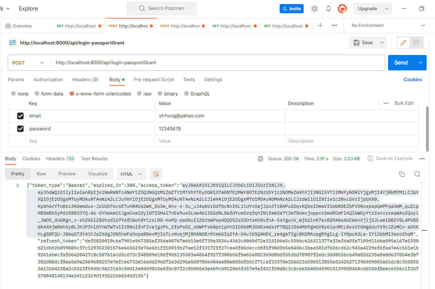 Github Trong53 Laravel Social Login And Restfulapi With Sanctum Passport Login With Facebook