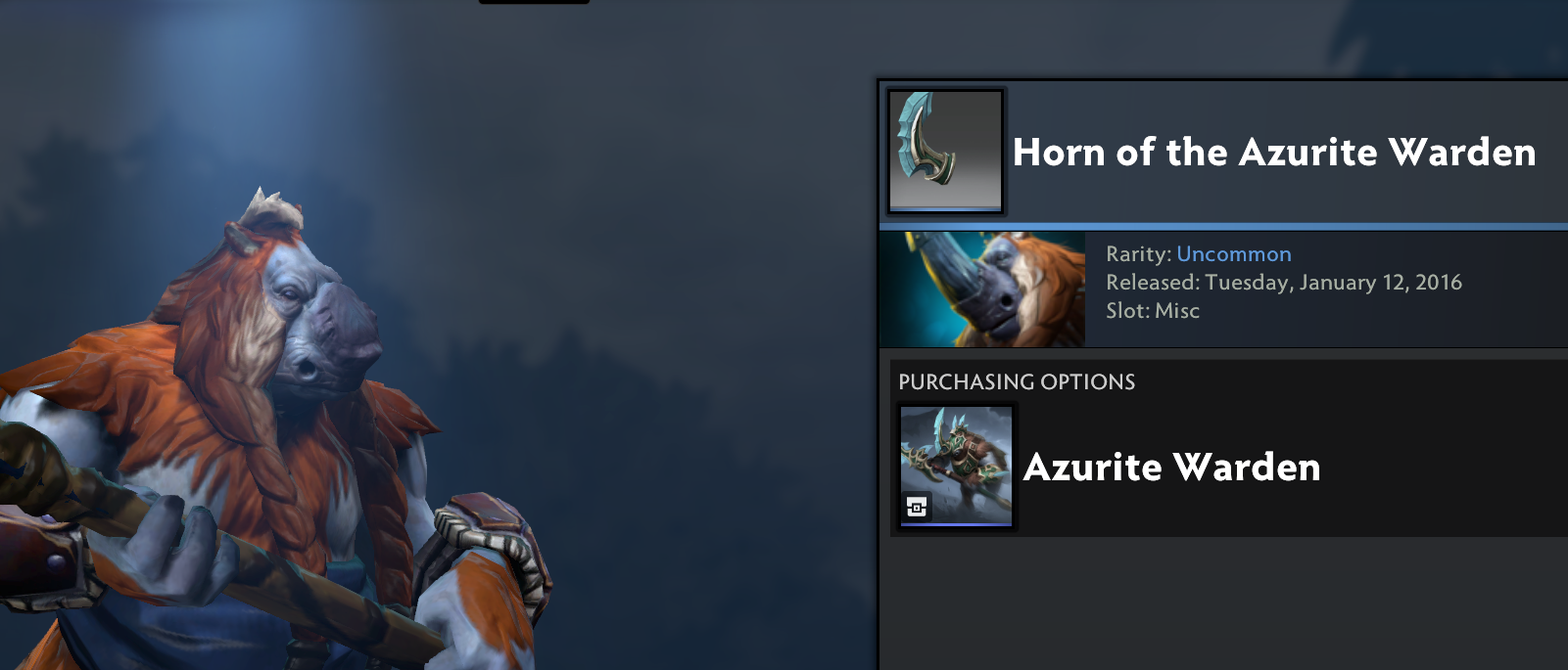 Horn of the Azurite Warden (Magnus) doesn't render properly · Issue ...
