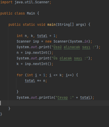 GitHub - AhmoFurkan/Uslu-Sayi-Hesaplayan-Program: Java ile kullanıcının girdiği değerler ile ...