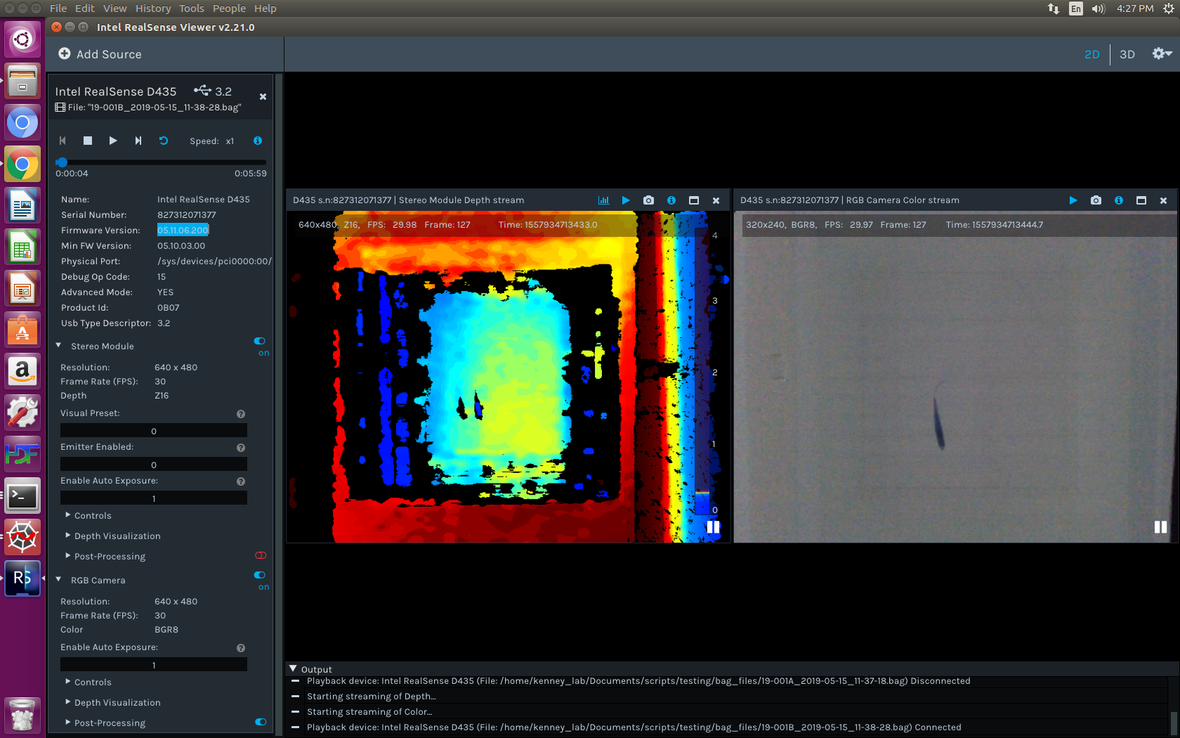 Color video resolution change in saved bag file using pyrealsense2 · Issue #3989 ...
