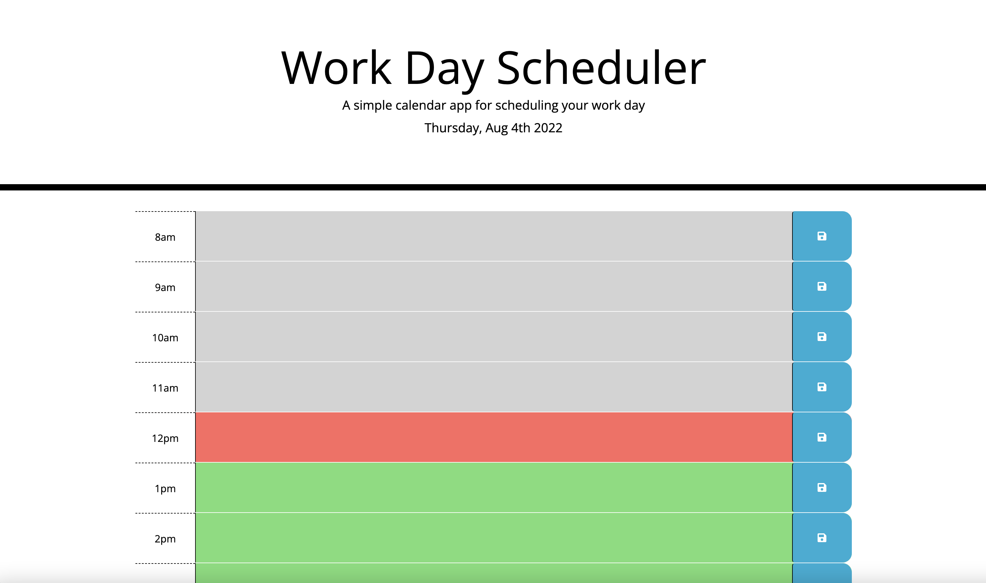 GitHub - KevinGKorza/WorkDay_Schedule
