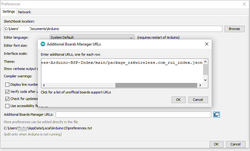 3. First Steps with Arduino - ElectronicCats/BastWAN-WLE GitHub Wiki