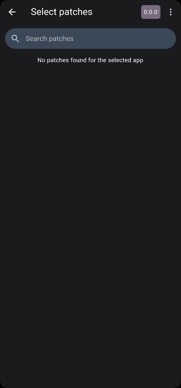 Bug Grey Screen After Selecting The List Of Patches · Issue 1624 · Inotia00revancedextended