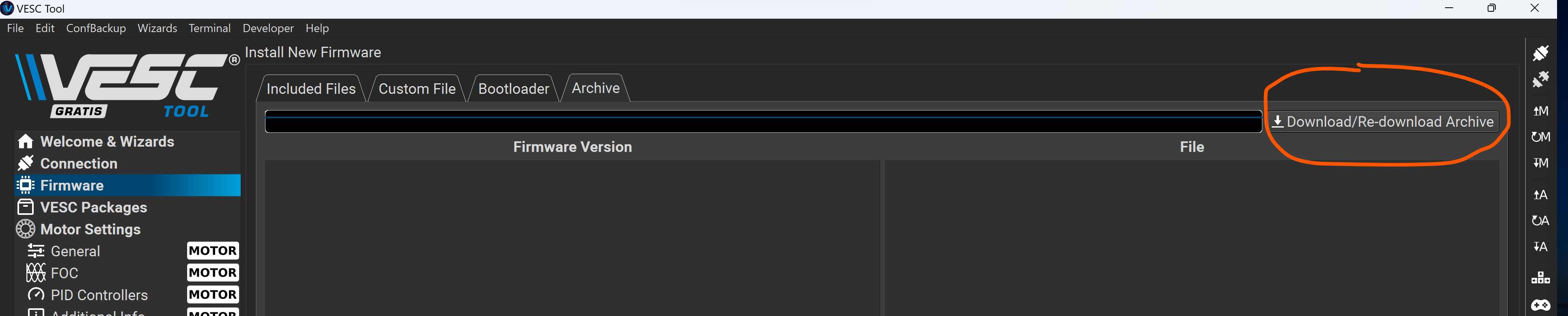 Vesc tool download from archive crash on windows 11 · Issue #284 · vedderb/vesc_tool · GitHub