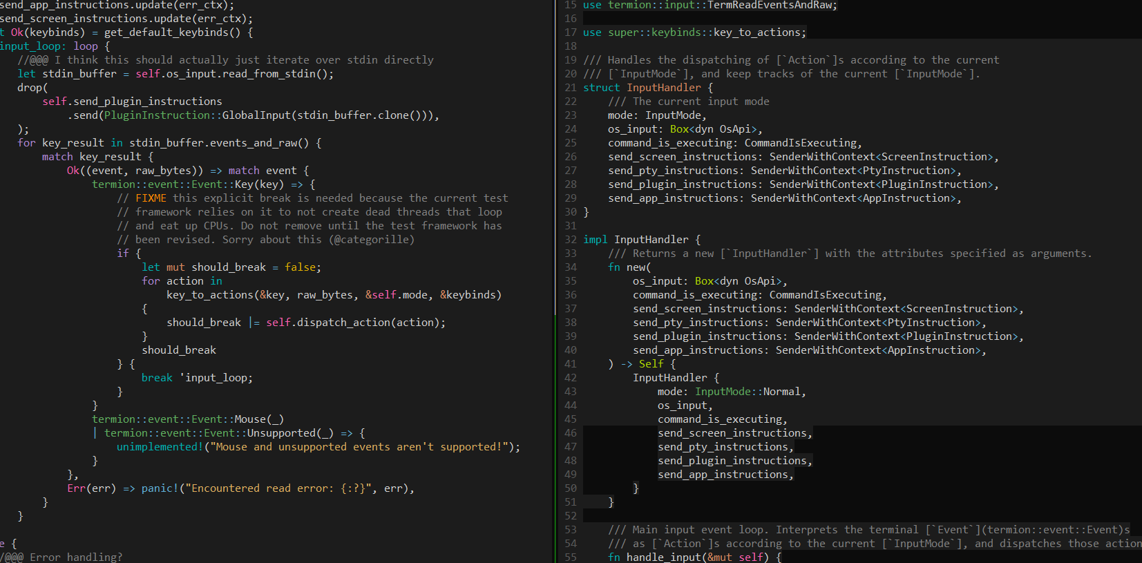 background rendering issue with vim · Issue #201 · zellij-org/zellij · GitHub