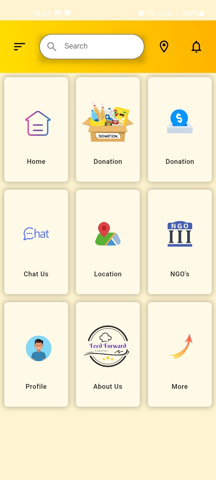 GitHub - zerohunger/Feed-Forward-App