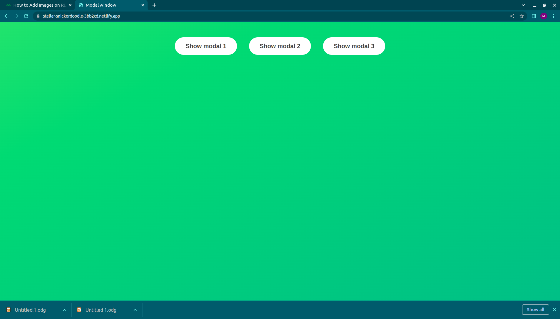 GitHub - manvigupta226/Modal-window: A small project to implement my learning on how a modal ...