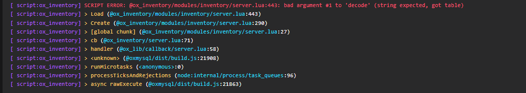 Bug with inventory spam sql same job safe and wont let them open it · Issue #762 · overextended ...