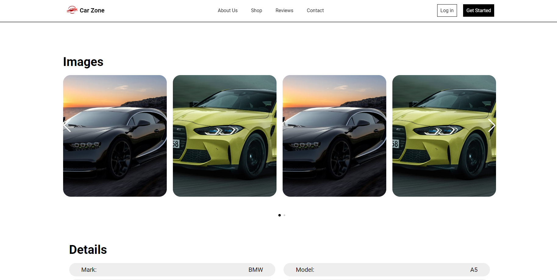 GitHub - MaciejMi/CarZone: Online shop where you can buy used cars.