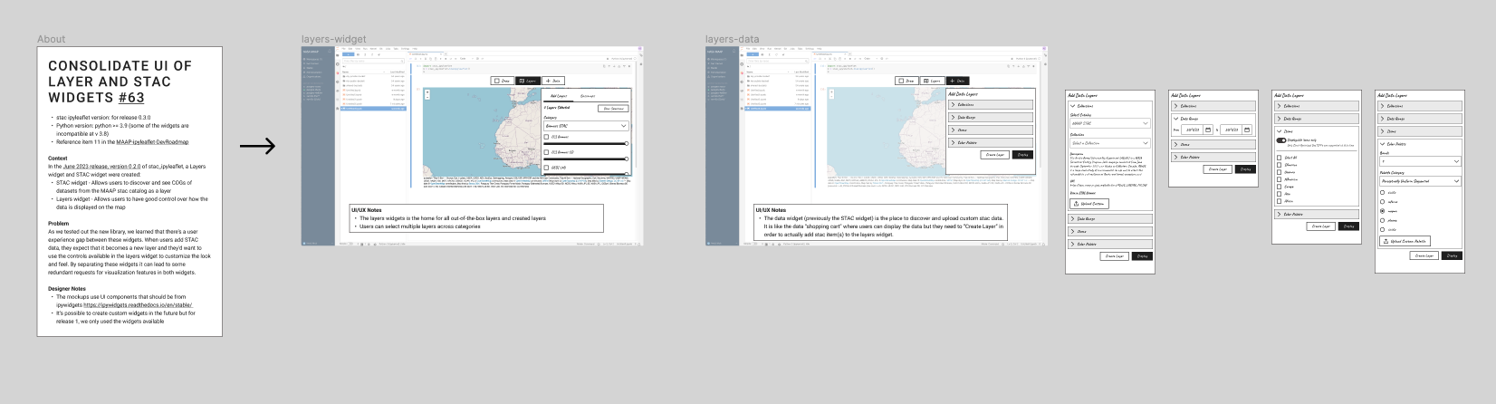 Consolidate Ui Of Layer And Stac Widgets · Issue 63 · Maap Project Stac Ipyleaflet · Github