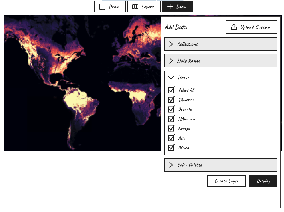 Ability to visualize multiple STAC layers on a map as a mosaic · Issue #65 · MAAP-Project/stac ...