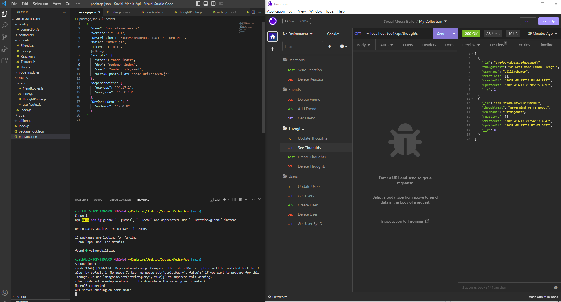 GitHub - danielprussia/Social-Media-Api