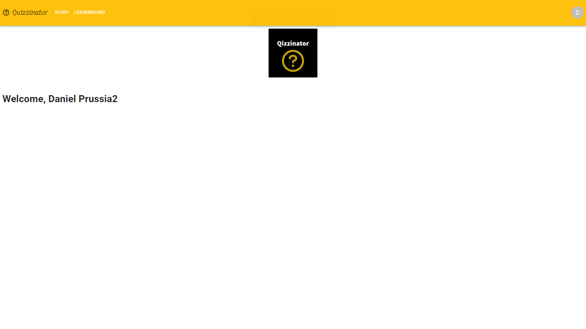 GitHub - annaperlack/Quizzinator