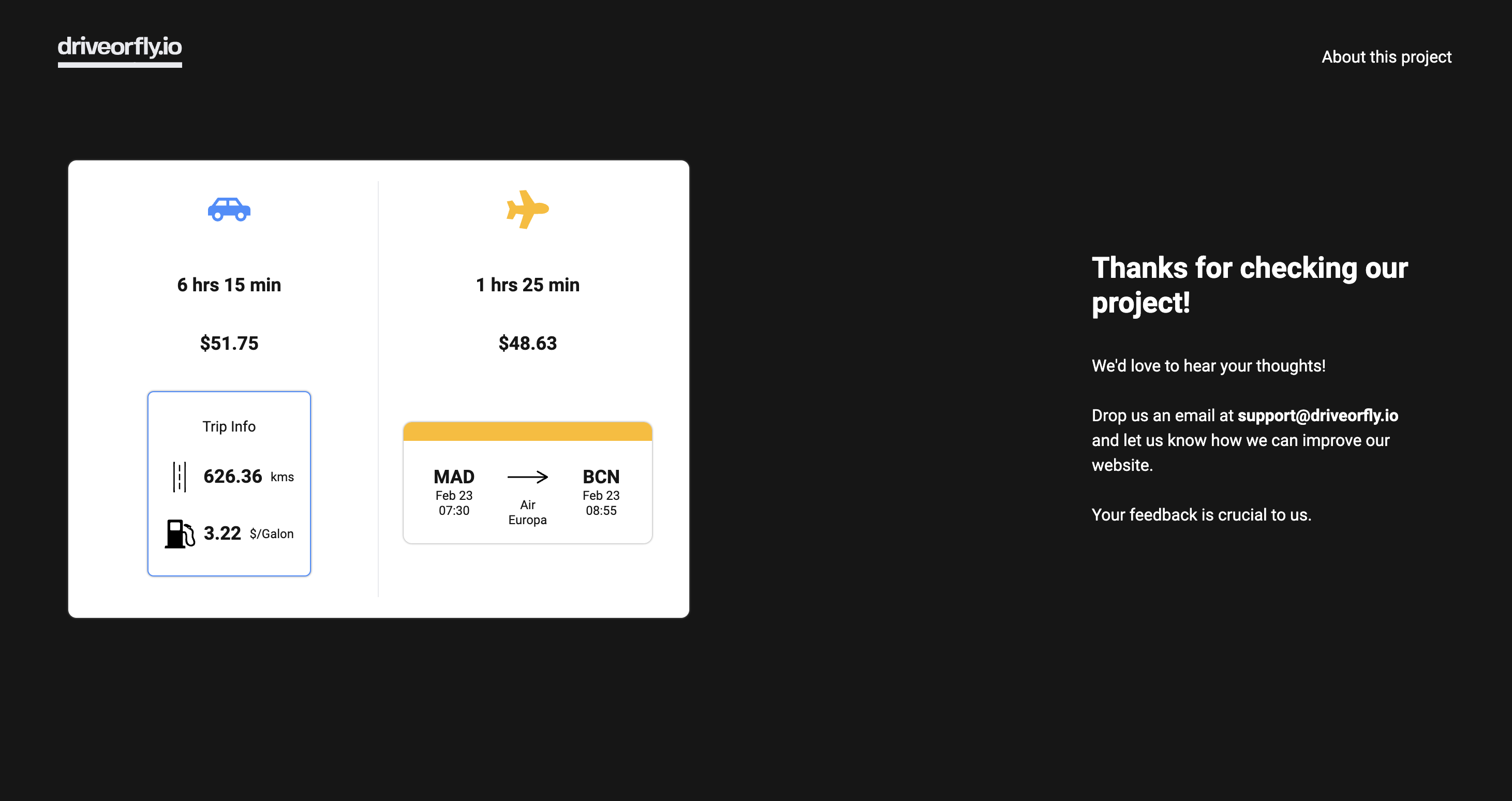GitHub - felipefischel/django-drive-or-fly: Web app built in Django ...