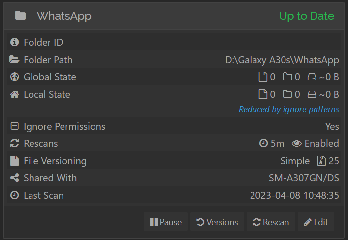 Unable to Sync WhatsApp Folder from Android to Windows · Issue #1904 · syncthing/syncthing ...