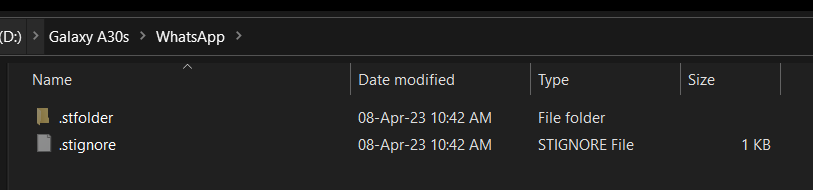 Unable to Sync WhatsApp Folder from Android to Windows · Issue #1904 · syncthing/syncthing ...