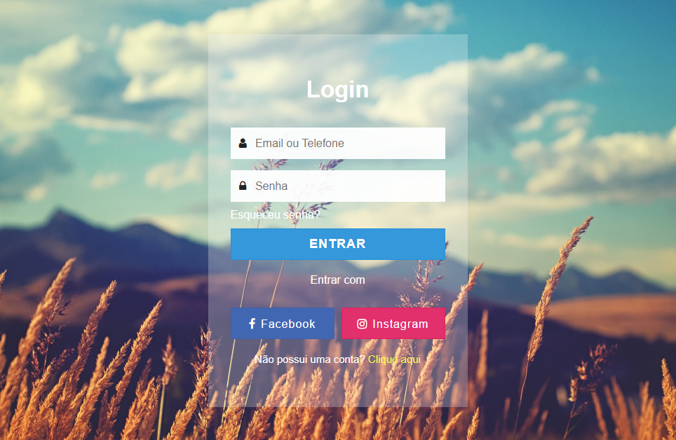 GitHub - DayanneMafra/loginjs: Cada novo projeto uma conquista, pagina login feita com muito ...