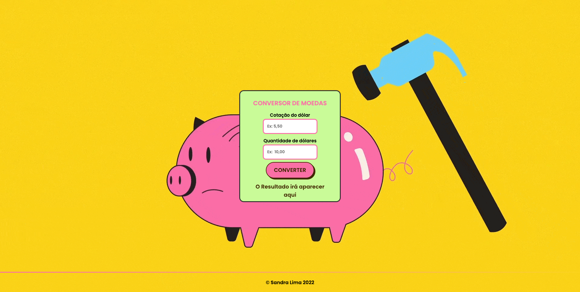 GitHub - iamsandralima/conversor_moedas: 💰 Projeto construído para fins didáticos, com o ...