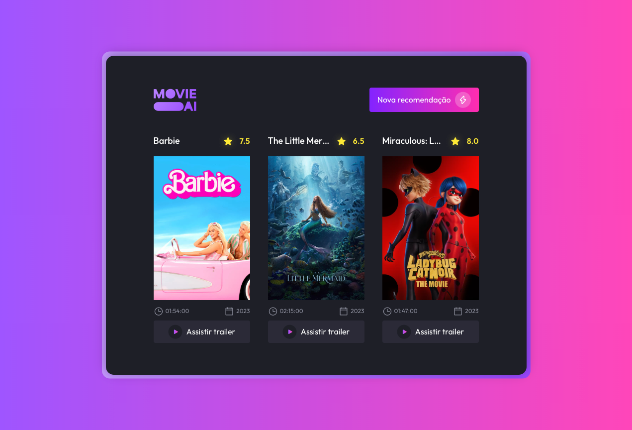 GitHub - iamsandralima/boraCodar-Desafio30: 🍿 O desafio foi criar um gerador de sugestão de ...