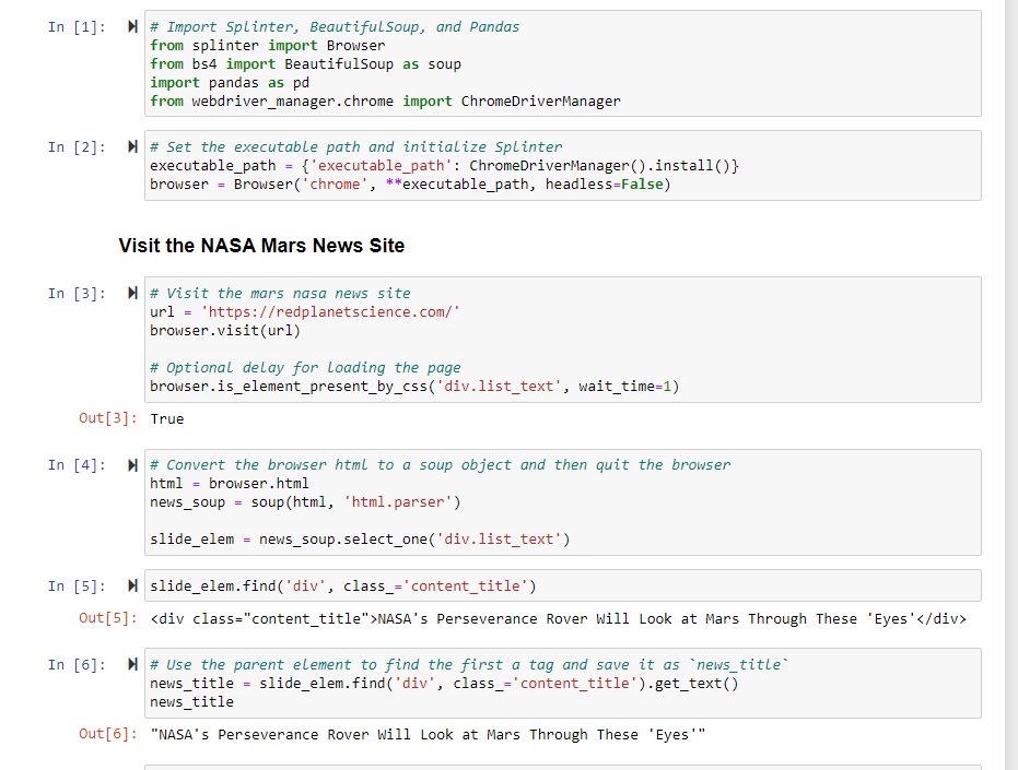 GitHub - ChristinaMarvel1/Mission-to-Mars: Scrape Full-Resolution Mars ...
