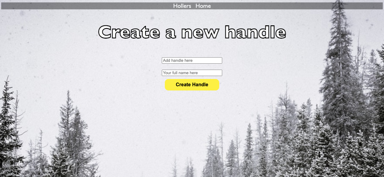 GitHub - ShahryarAbbasi/Project_2_Holler