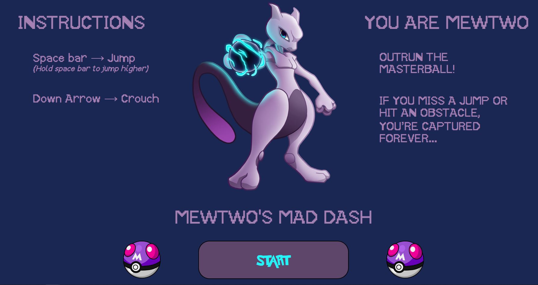 GitHub - LeviMilli/mewtwo-game