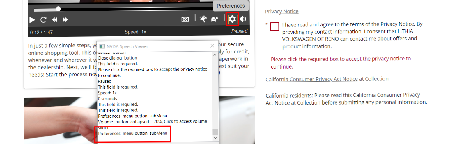 Expand/collapse state of the buttons is missing or incorrect · Issue #527 · ableplayer ...
