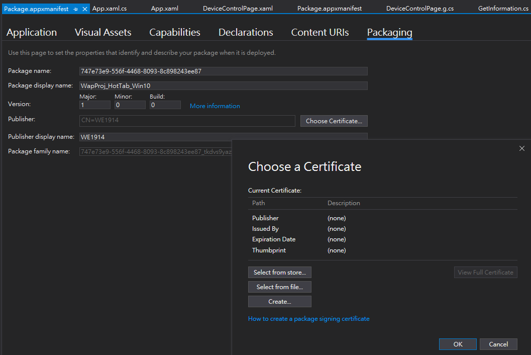 Github Testtestproblemuwpextensionexample Uwp Sideload Console