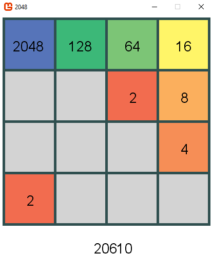 GitHub - Ahriena/2048