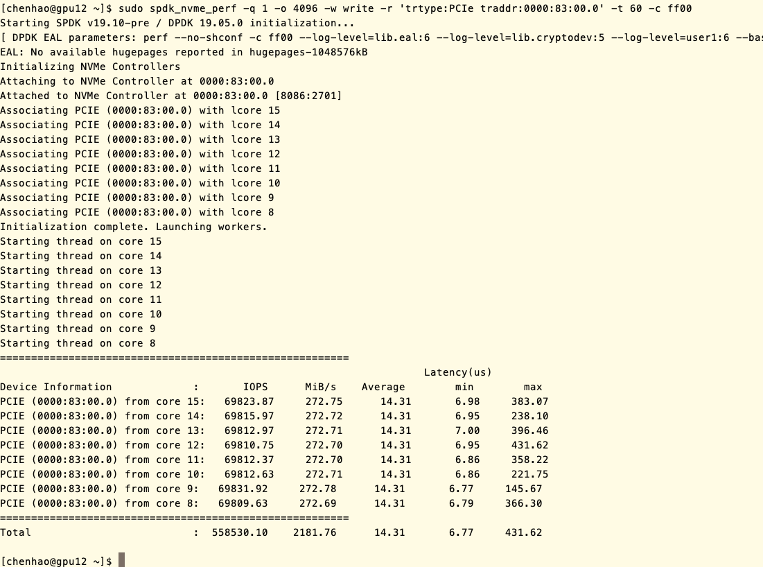 FIO has a very high latency when using multiple threads · Issue #999 ...