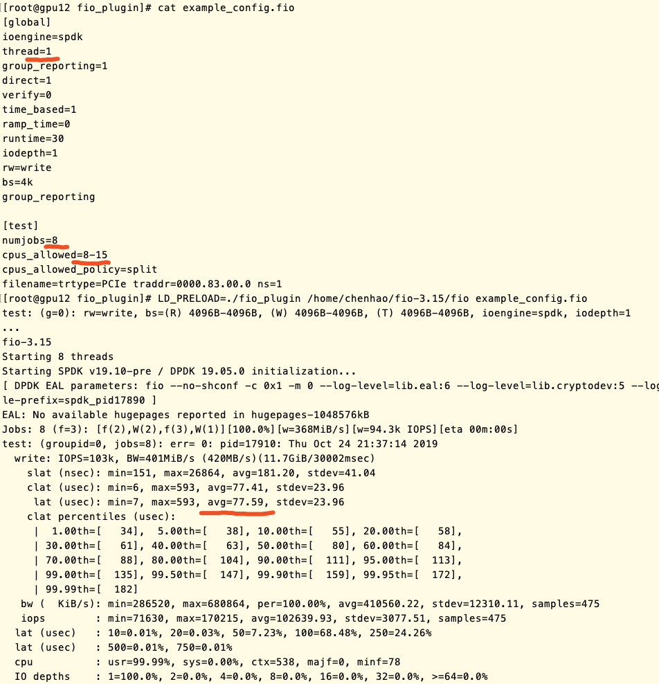 FIO has a very high latency when using multiple threads · Issue #999 ...