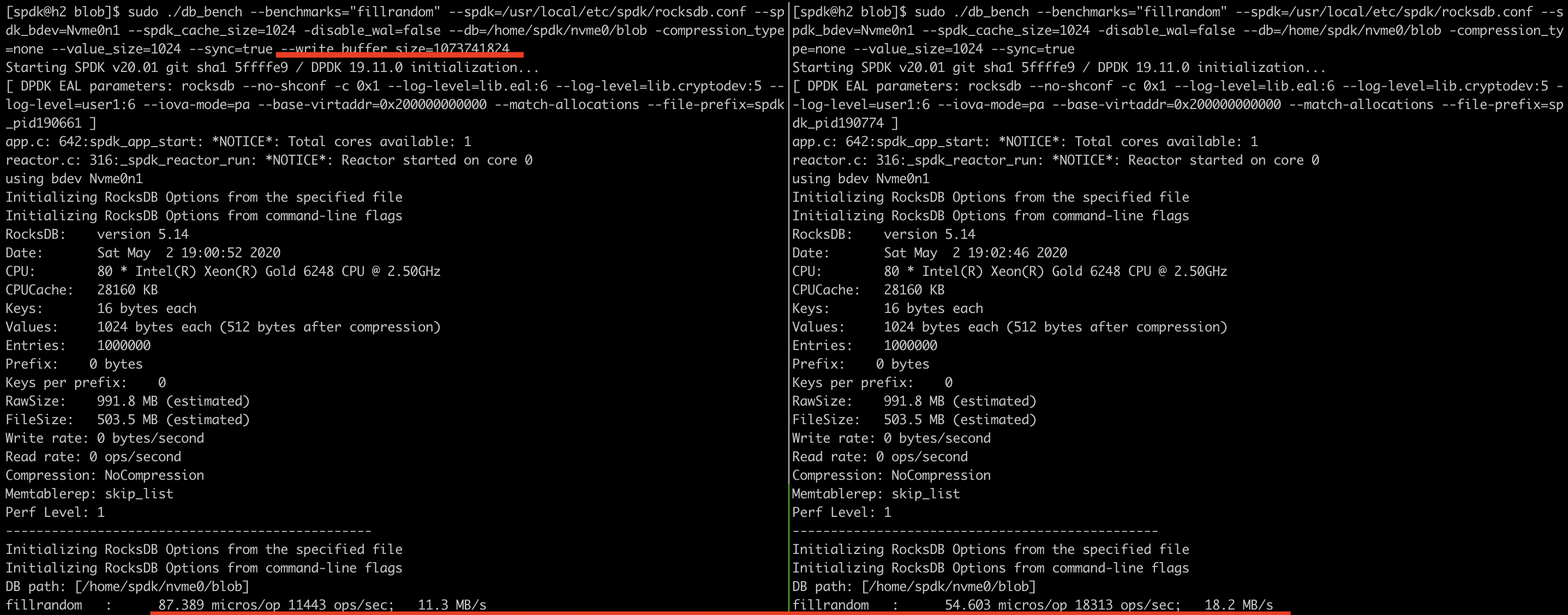 [RocksDB-SPDK] RocksDB-SPDK performs worse with large Memtable size · Issue #1385 · spdk/spdk ...