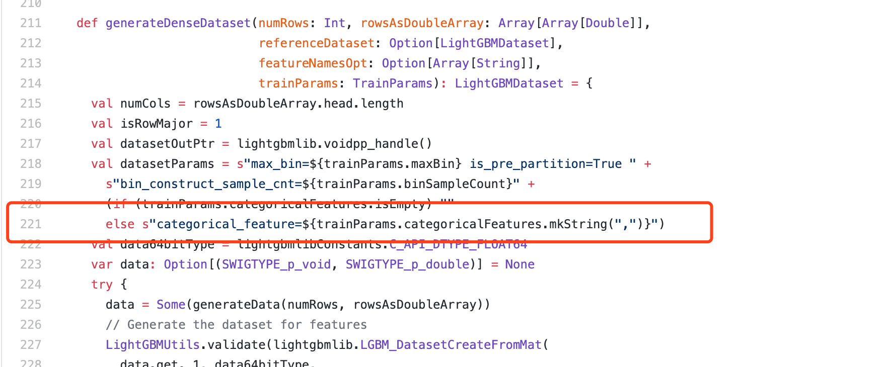 [Lightgbm] lightgbm ranker categorical feature not work · Issue #900 · microsoft/SynapseML · GitHub