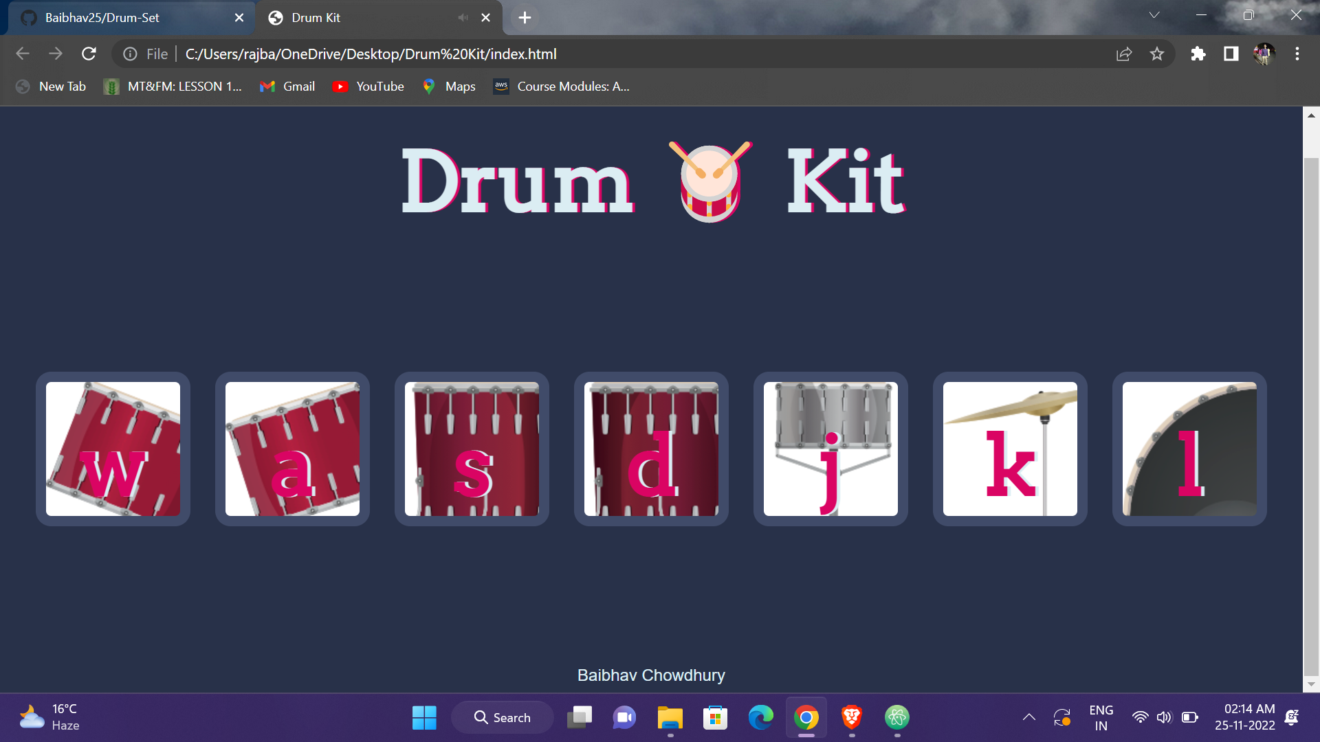 GitHub - Baibhav25/Drum-Set