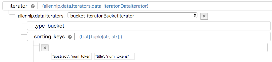 Wrong output JSON format using configuration wizard · Issue #2920 · allenai/allennlp · GitHub