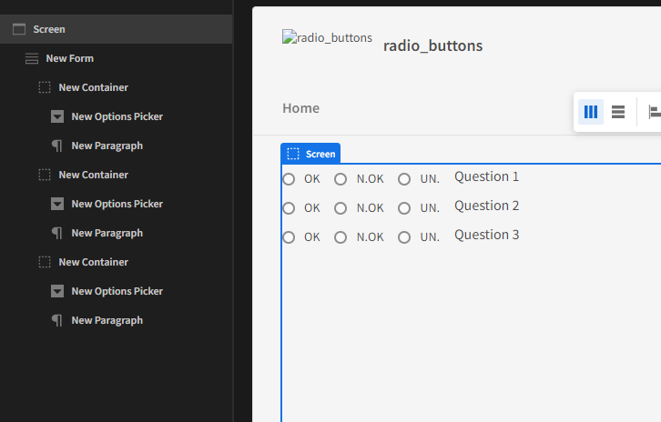 Radio Buttons - Last option picker auto selects. · Budibase budibase · Discussion #6803 · GitHub