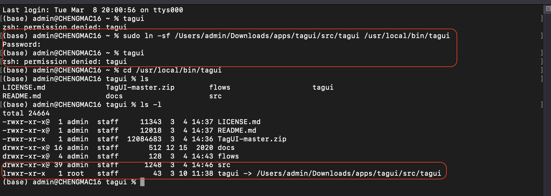 Permission Denied In Macos Setup Instructions Updated Instructions To Include Sudo · Issue