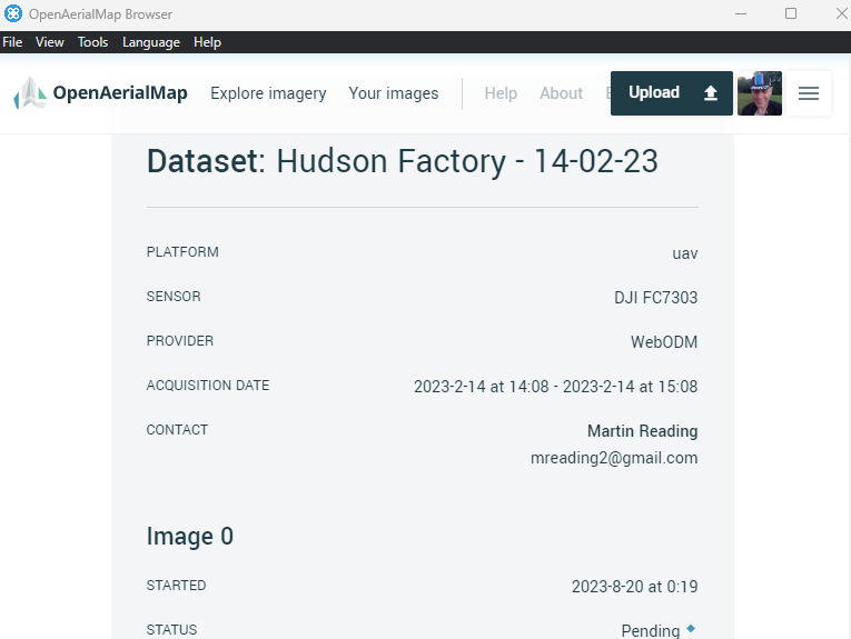 Upload Stuck On Pending · Issue 1370 · Opendronemap Webodm · Github