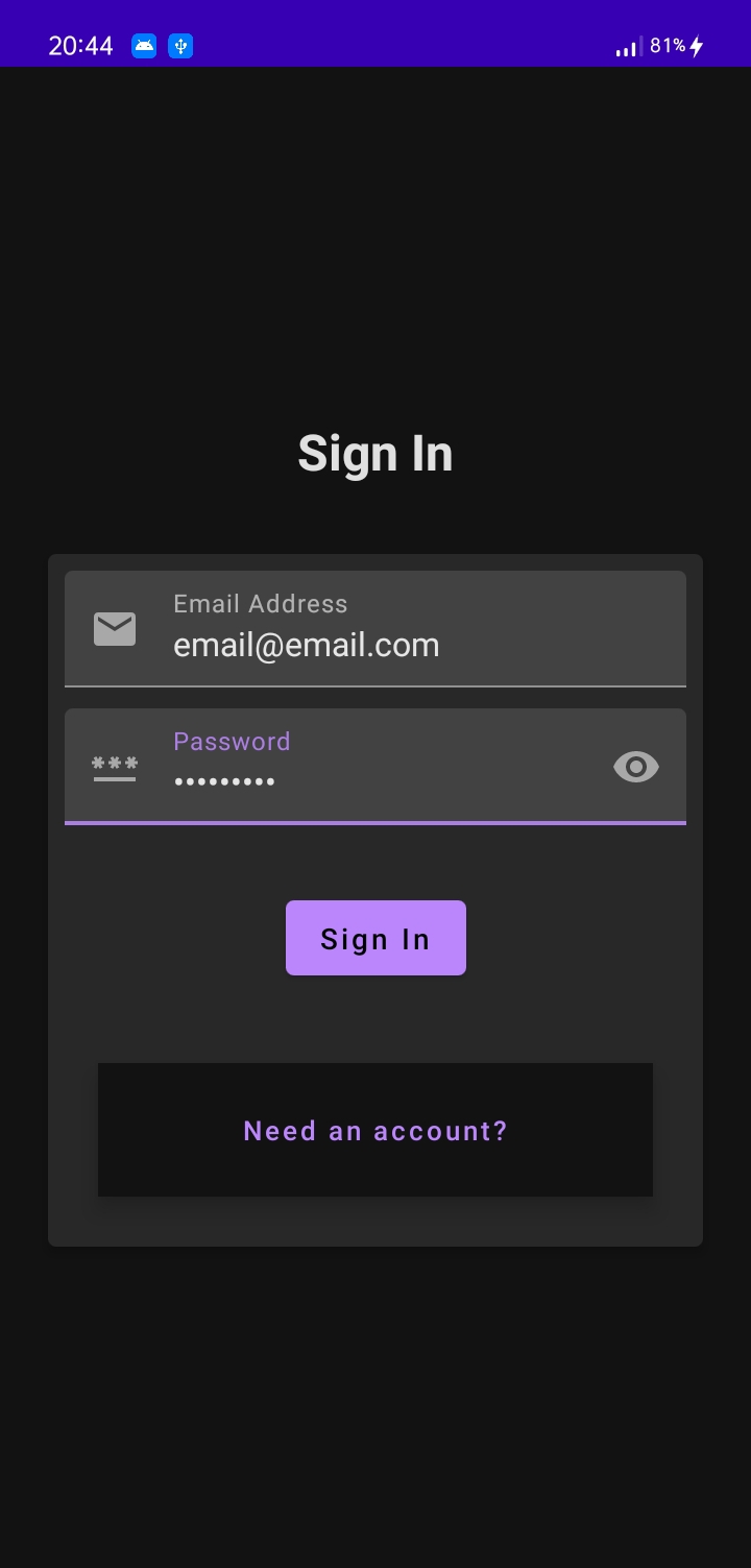 Github Elmahdaoui59authentication In Jetpack Compose A Login And Signup Screens That Ive