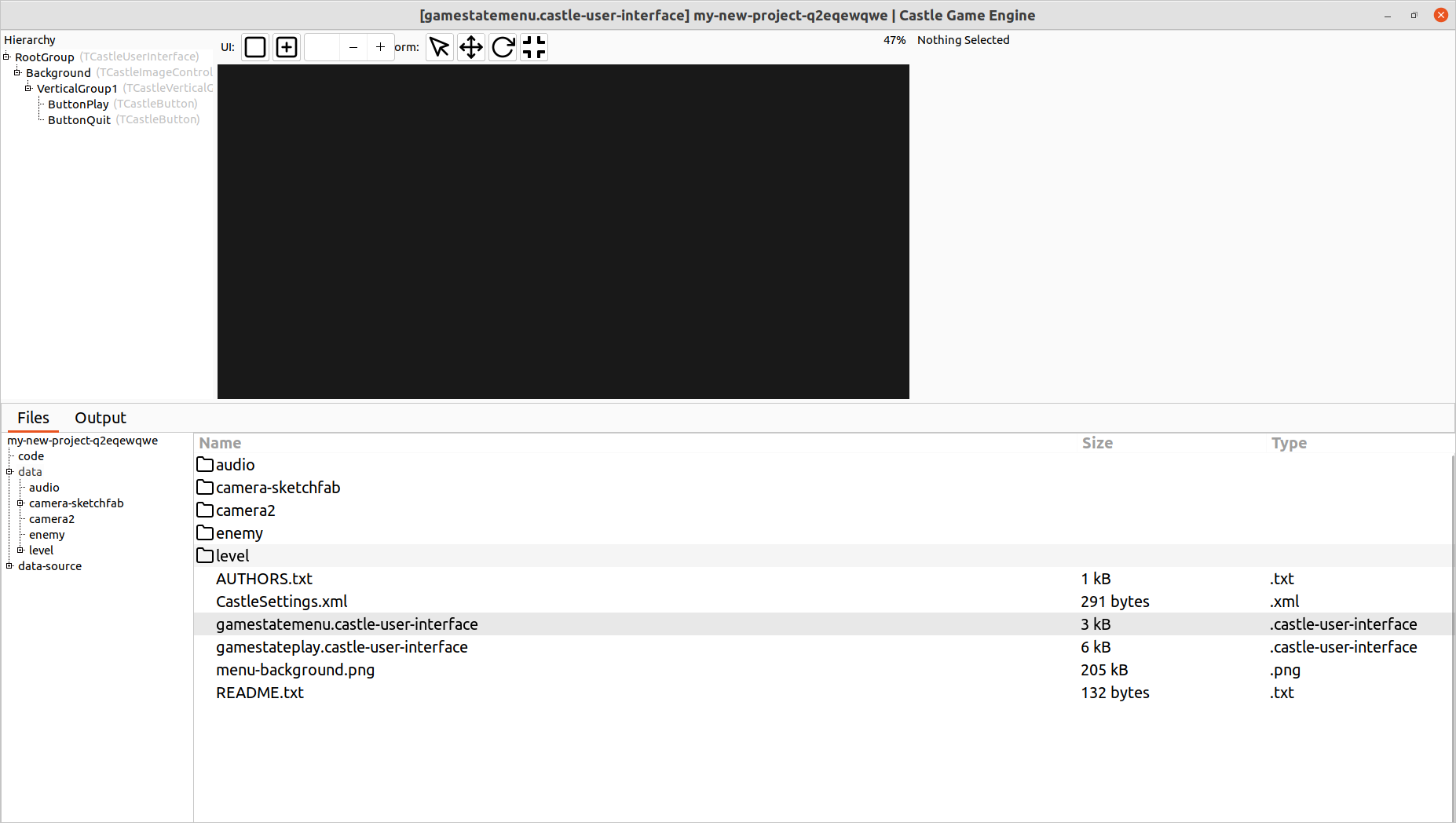 CGE editor requires GTK 2, which is not installed by default on Kubuntu 22.04 (castle-editor can ...