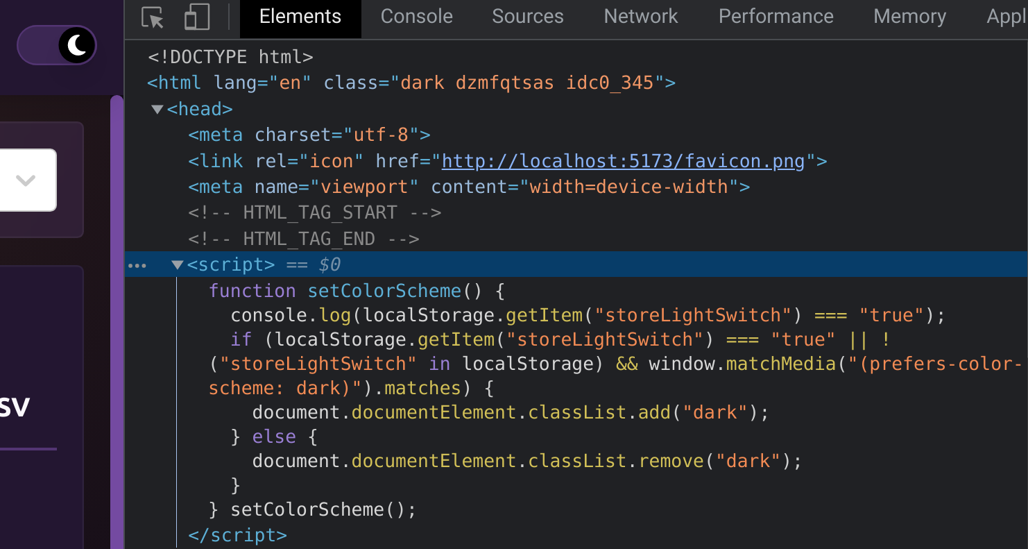 Lightswitch Does Not Correctly Set Class Attribute If Ssr False · Issue 905 · Skeletonlabs