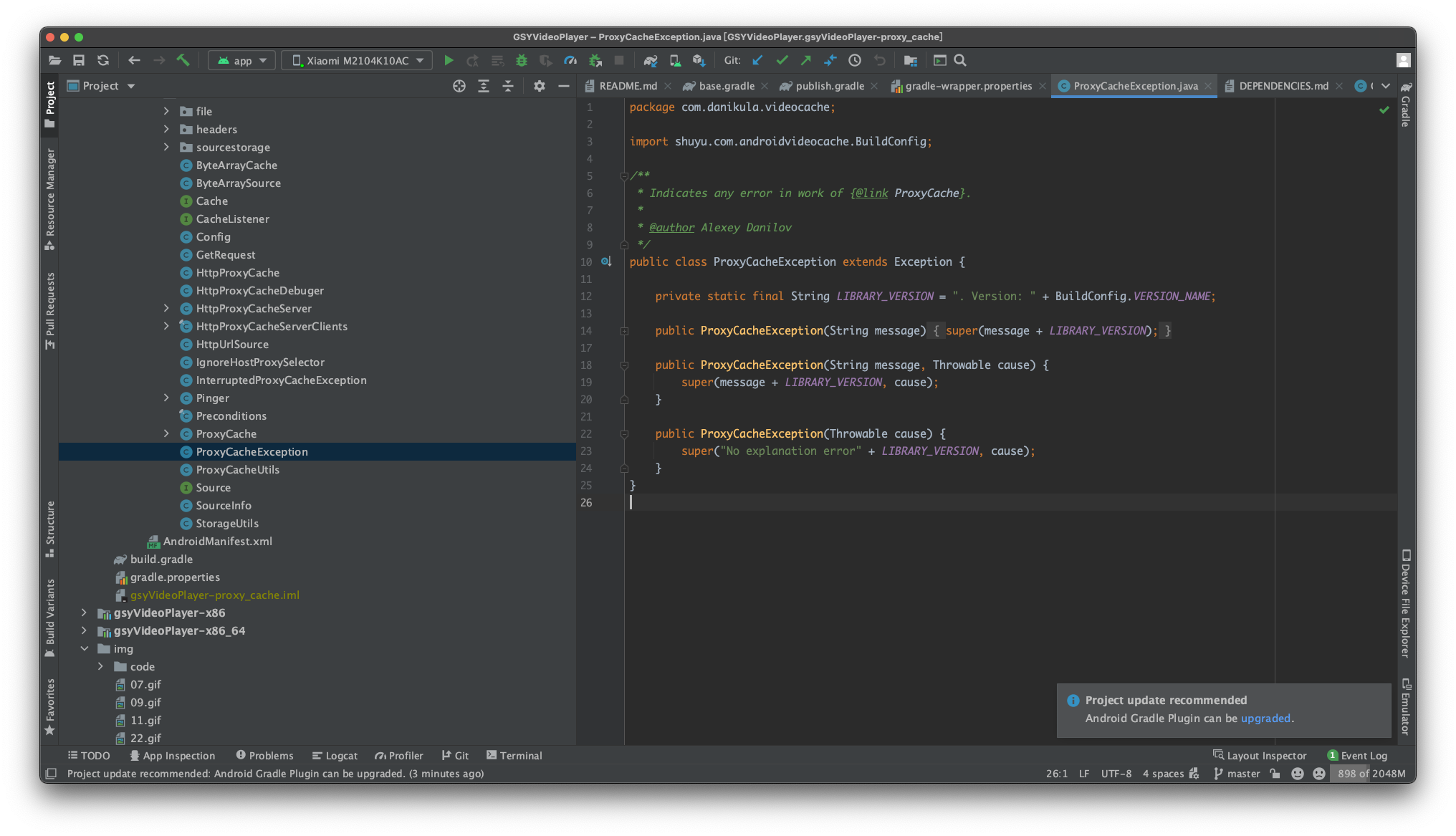 android studio 打包最新版报错 · Issue #3385 · CarGuo/GSYVideoPlayer · GitHub